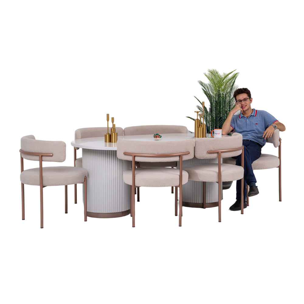 Rex Dining Table Set – Poshish