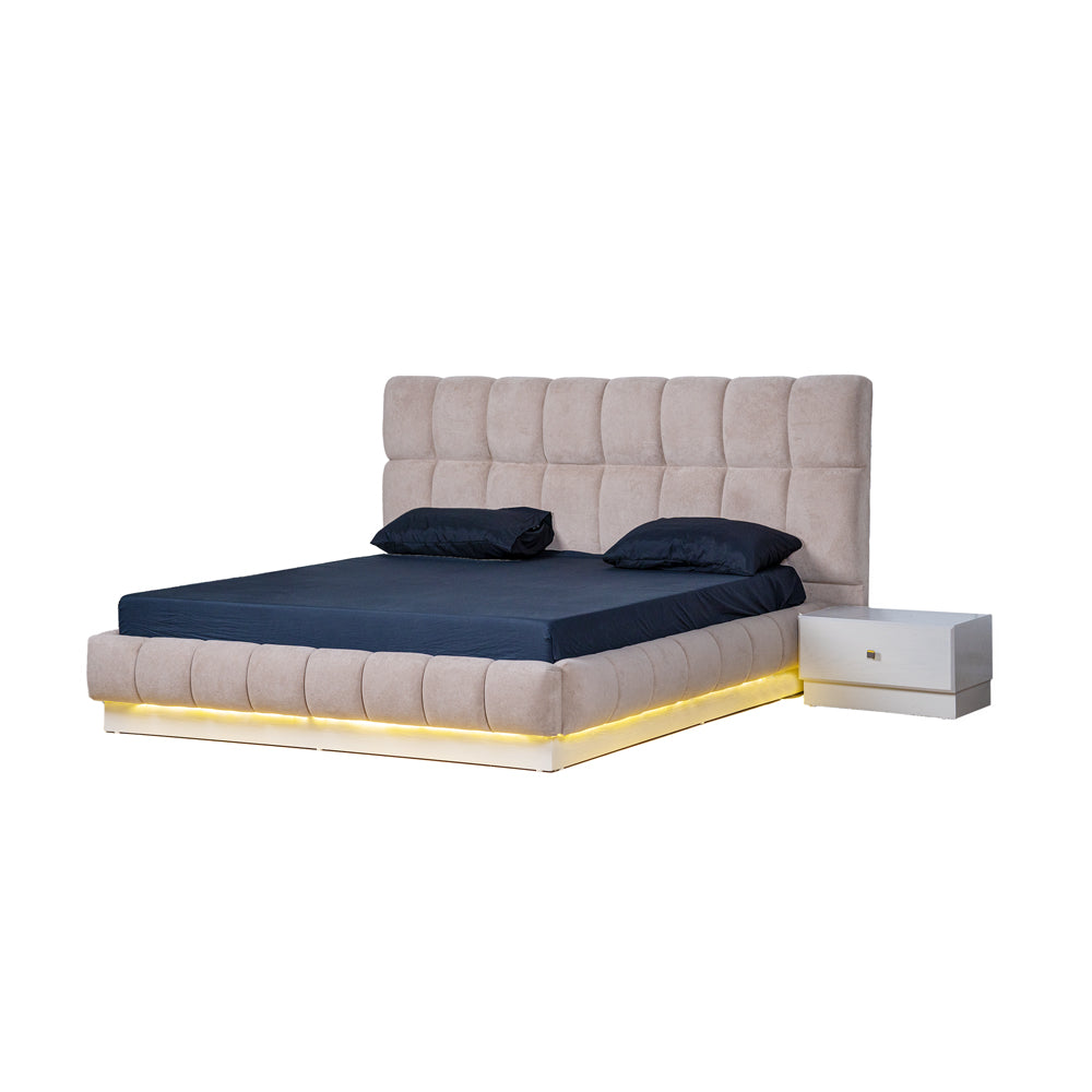 Lennon Bed with Side Tables – Poshish